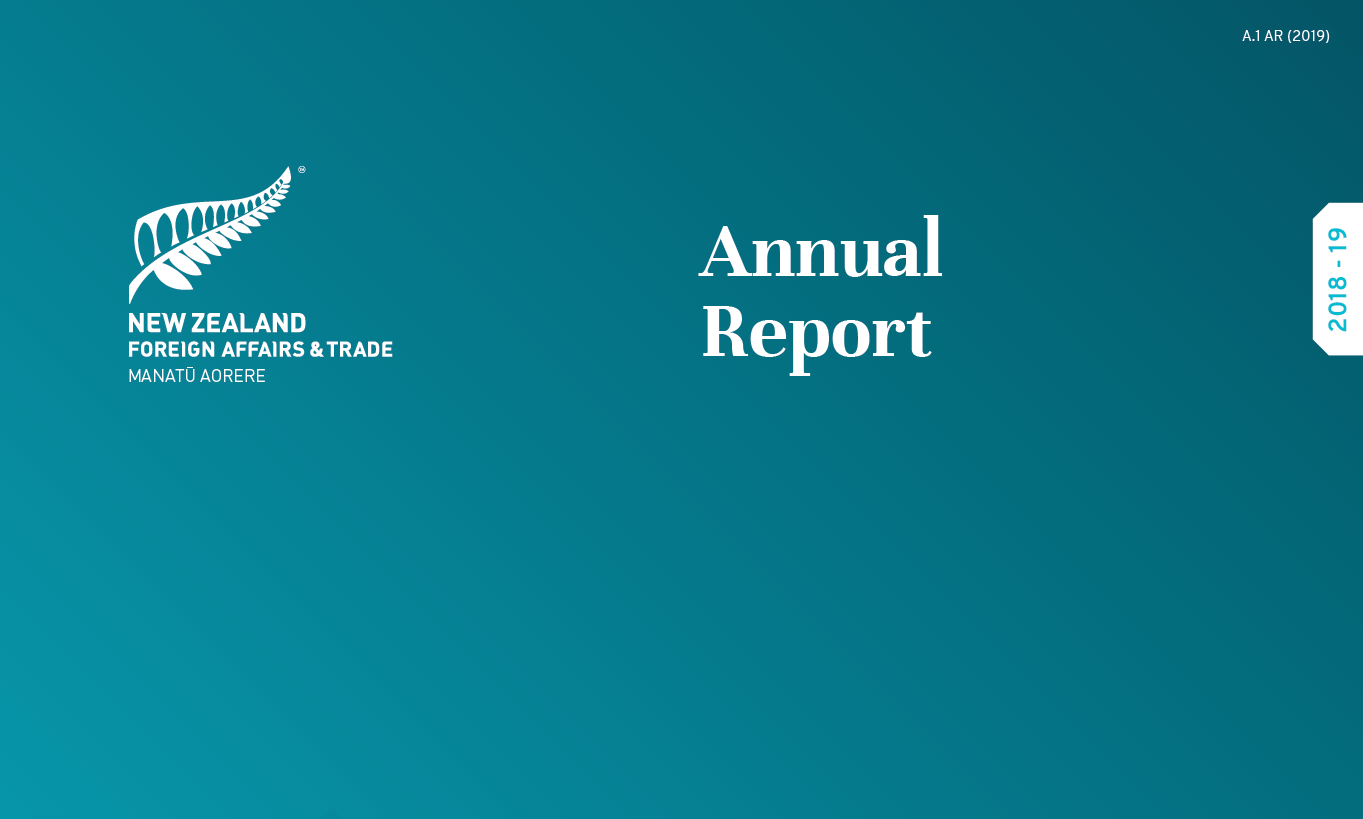 MFAT annual reports | New Zealand Ministry of Foreign Affairs and Trade